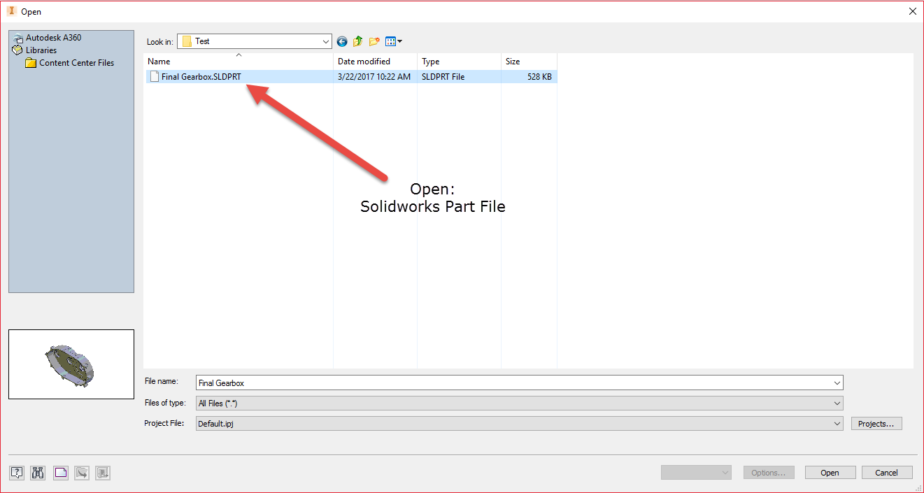 Anycad In Inventor Working With Other Cad Files